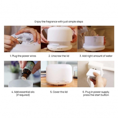 500ml Aroma Air Humidifier